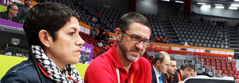 la FFHB à rencontré Monique et Jean-Daniel LEDIEU en charge de la video ...