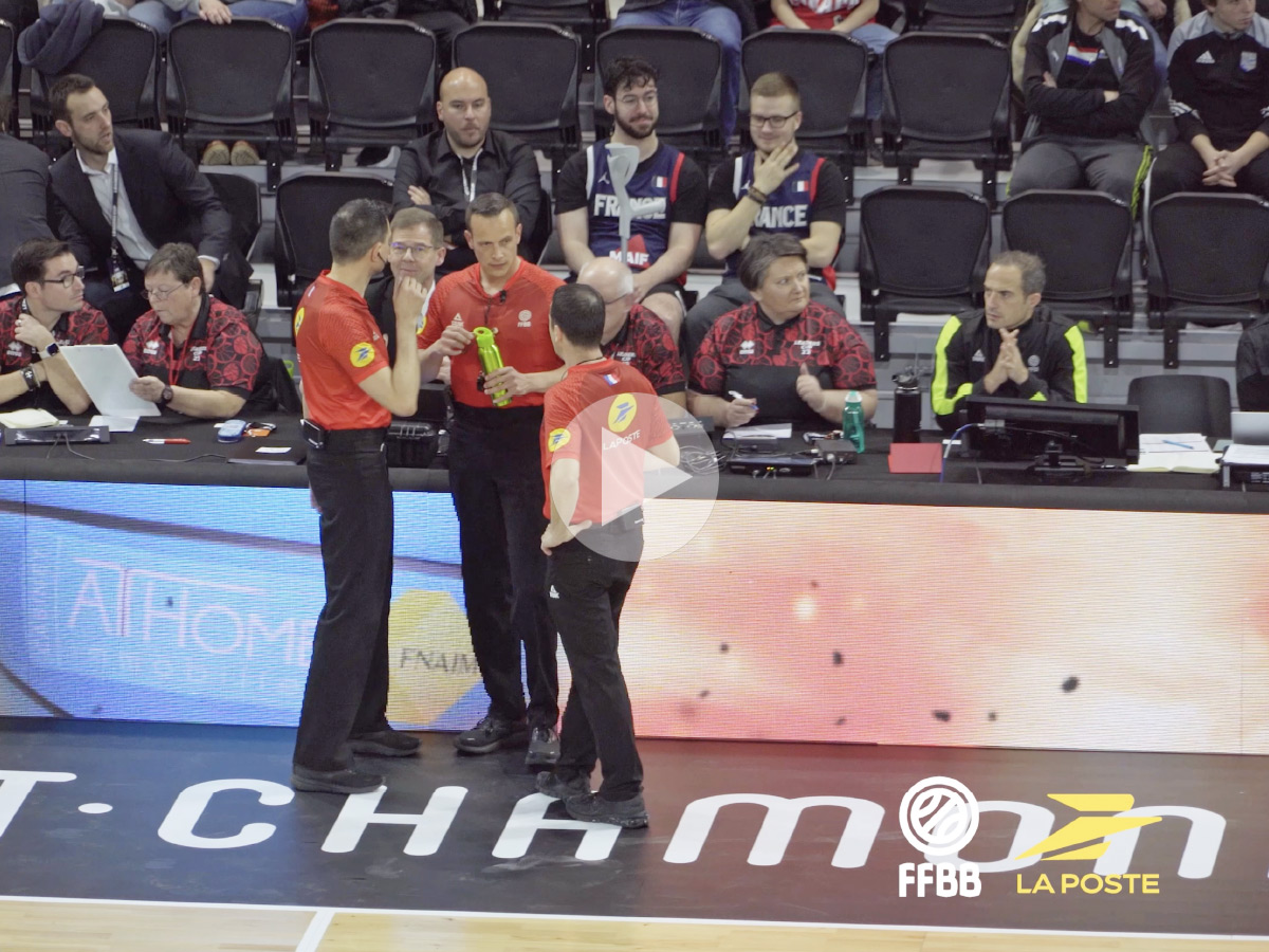 Hugues Thepenier, arbitre international de basket désigné pour la ...