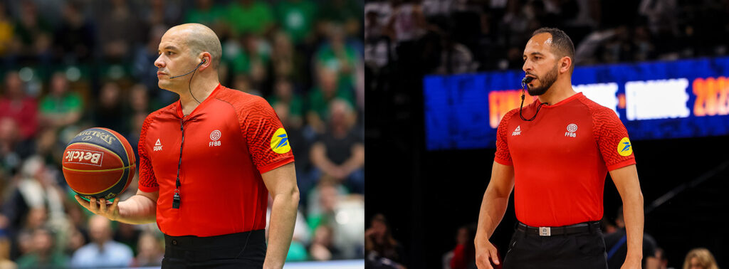 Yohan Rosso et Halim Bazine, meilleurs arbitres de Betclic ÉLITE et de ...