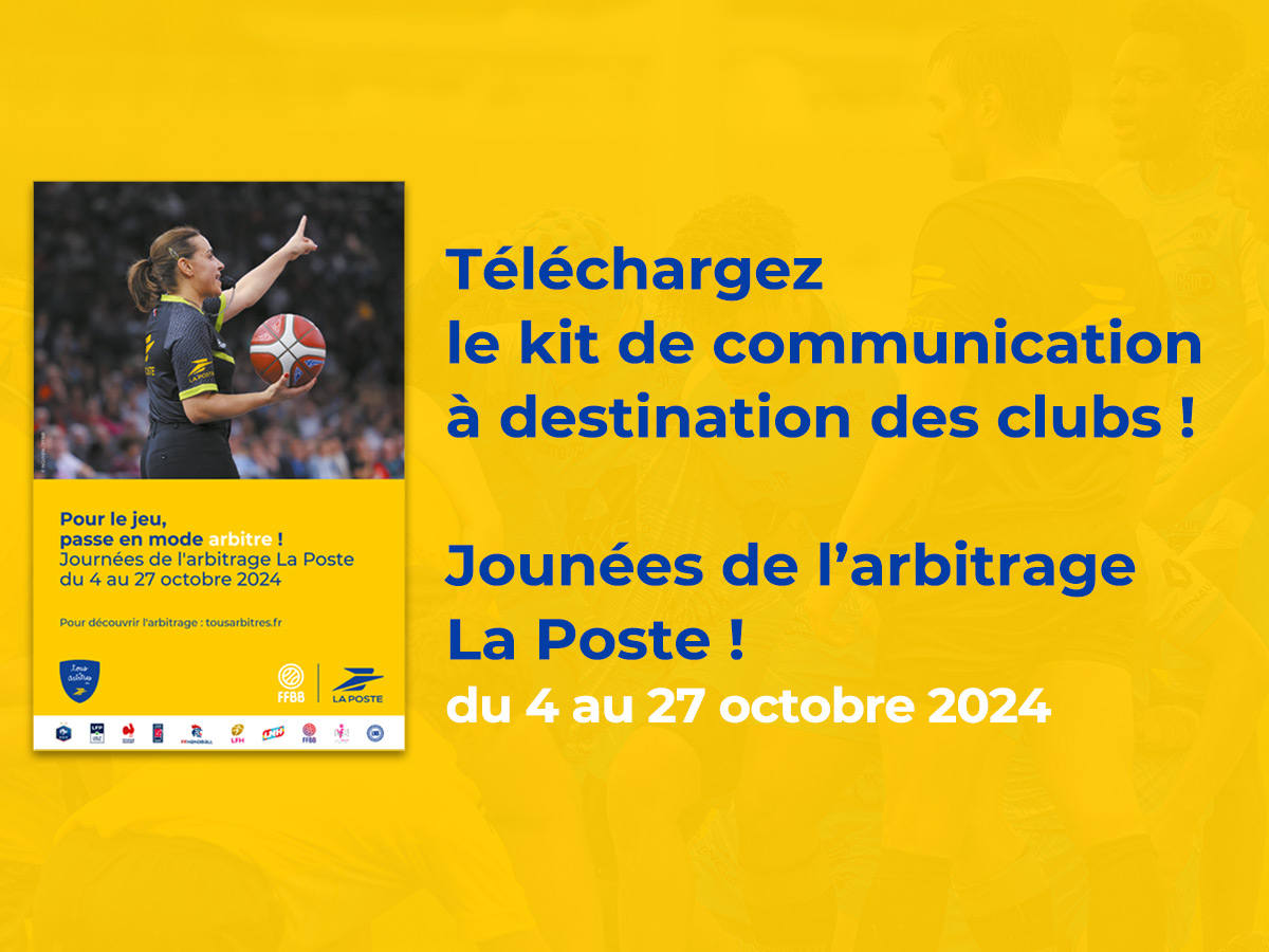 Les Kits de communication 2025 destinés aux clubs sont disponibles ! - Tous Arbitres